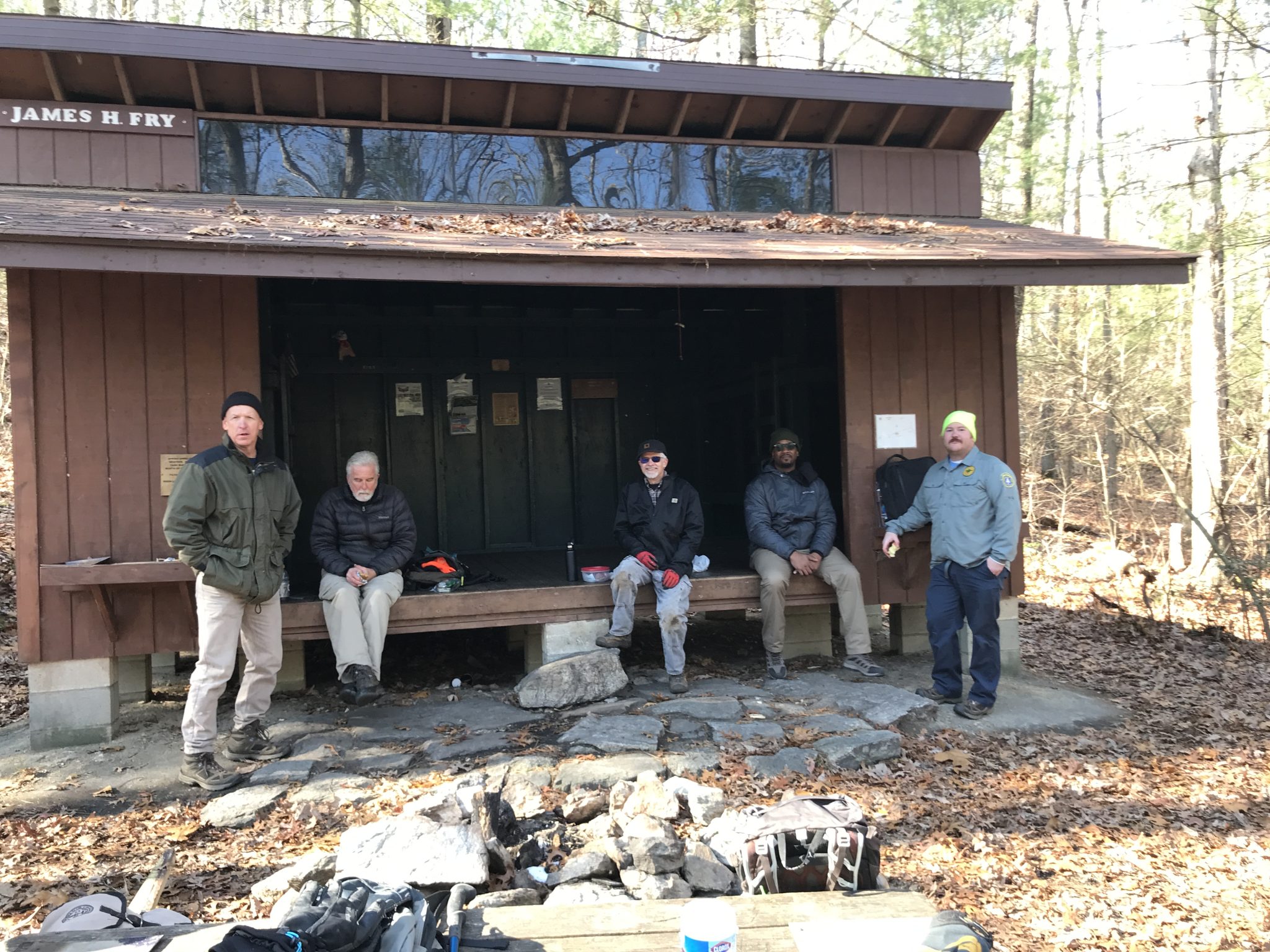 Mountain Club Volunteers Make Repairs at Appalachian Trail Shelter ...